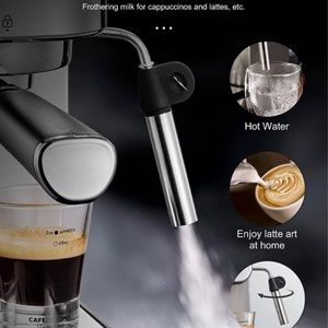 Kitchen | Espresso Machine 15 Bar Fast Heating Espresso Coffee Machine ...